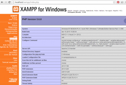 Curso de PHP - Instalando o XAMPP - Apache, MySQL, PHP e Perl