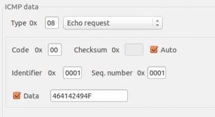 packETH - Ferramenta para gerar pacotes de rede