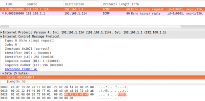 packETH - Ferramenta para gerar pacotes de rede