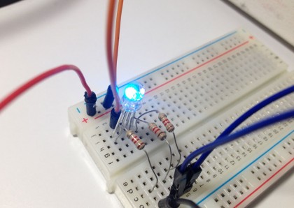 Arduino - Ajustando a cor de um LED RGB