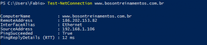 14 exemplos de Comandos de Rede no PowerShell - Bóson Treinamentos em ...