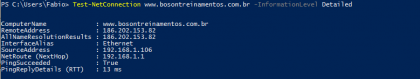 14 exemplos de Comandos de Rede no PowerShell - Bóson Treinamentos em ...