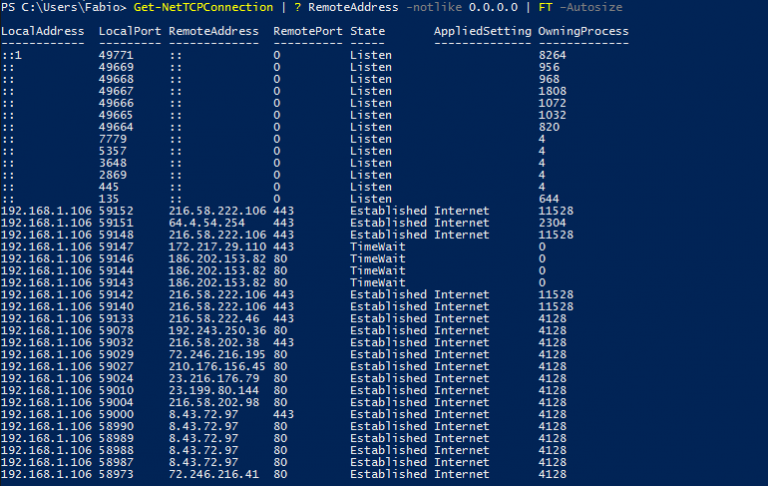 14 exemplos de Comandos de Rede no PowerShell - Bóson Treinamentos em ...