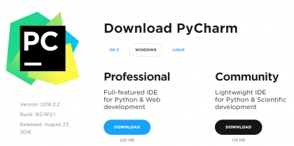 Instalação do PyCharm, IDE para programação em Python - Bóson ...