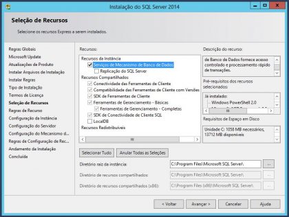 Como instalar o Microsoft SQL Server 2014 Express no Windows Server ...