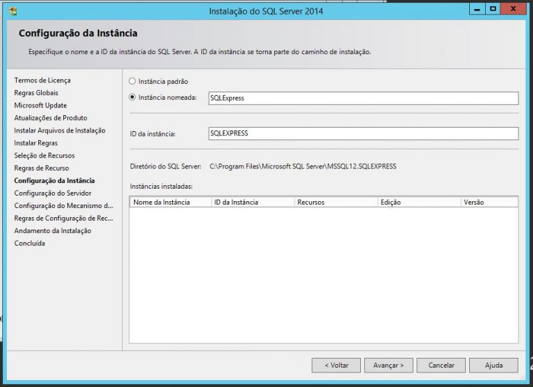 Como instalar o Microsoft SQL Server 2014 Express no Windows Server ...