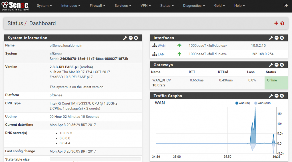FreeBSD/Pfsense Firewall UTM – Conceito e histórico - Bóson ...