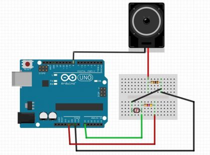 Tocar sons no Arduino baseados em entrada de sensor de luz - Bóson ...