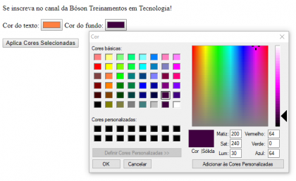 Curso de JavaScript - Método getElementById() - Bóson Treinamentos em ...