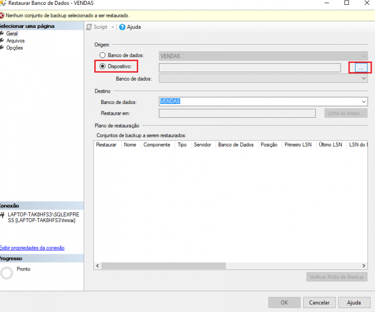 Como realizar BACKUP e RESTORE no Microsoft SQL Server? - Bóson ...