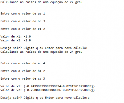 Calcular Raízes de Equação de 2º Grau com Python - Bóson Treinamentos ...