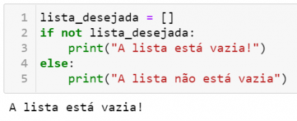 Como verificar se uma lista está vazia em Python - Bóson Treinamentos ...