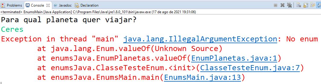 Tipo enum em Java e classe de teste - Bóson Treinamentos em Ciência e ...